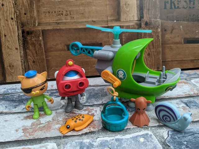 OCTONAUTS GUP H with Captain Barnacles and Creatures - Helicopter EUR ...