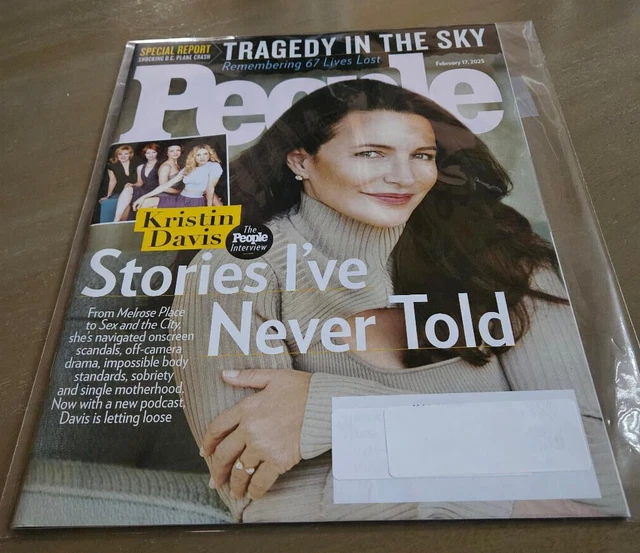 PEOPLE MAGAZINE FEBRUARY 17, 2025 Kristin Davis Stories I've Never Told ...