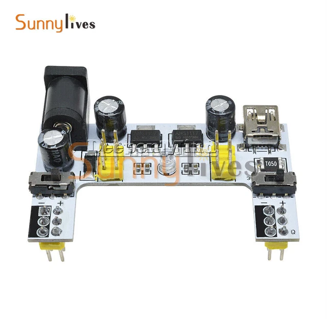 MINI USB MB102 Breadboard Power Supply Module Arduino Bread Board DC 7 ...