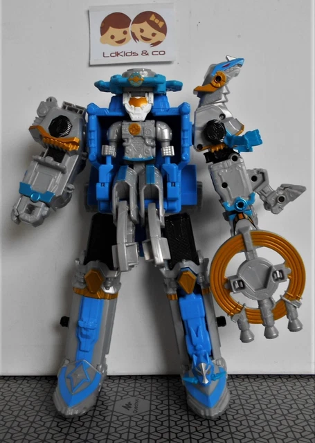 ROBOT POWER RANGERS MEGAZORD ASTRO NINJA STEEL 5 Zords - 28 cm BANDAI ...