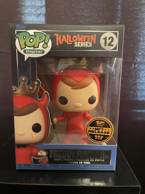 FUNKO POP ! Freddy Funko as Devil Halloween Series Digital N F T Graal ...