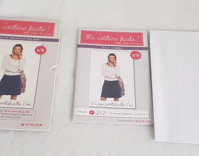 PATRON COUTURE SINGER : la jupe porte feuille éva EUR 5,00 - PicClick FR