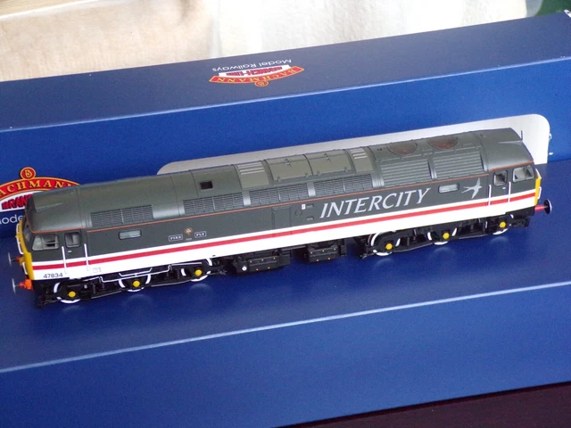 BACHMANN 00 SCALE loco class 47 BR INTERCITY livery ' FIRE FLY' DCC ...