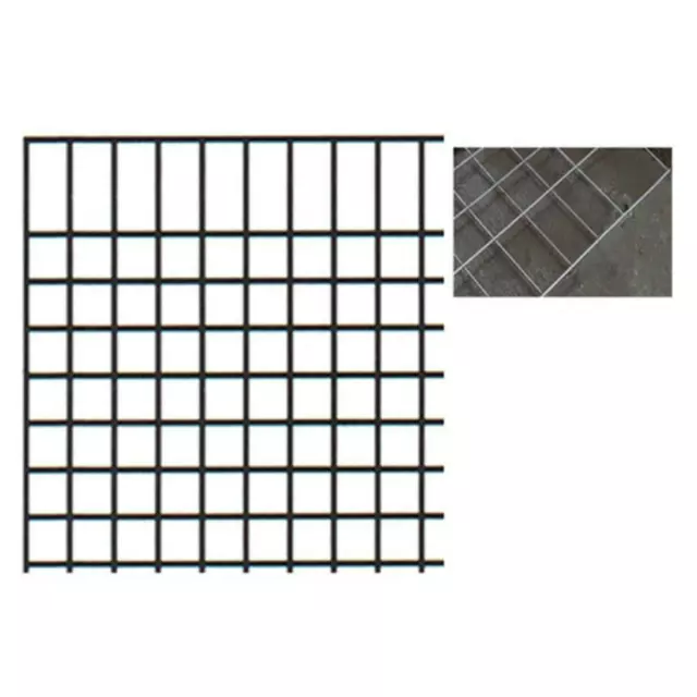 RETE ELETTROSALDATA ZINCATA PAVIMENTO MASSETTO MURATURE m 2x1 maglia mm ...