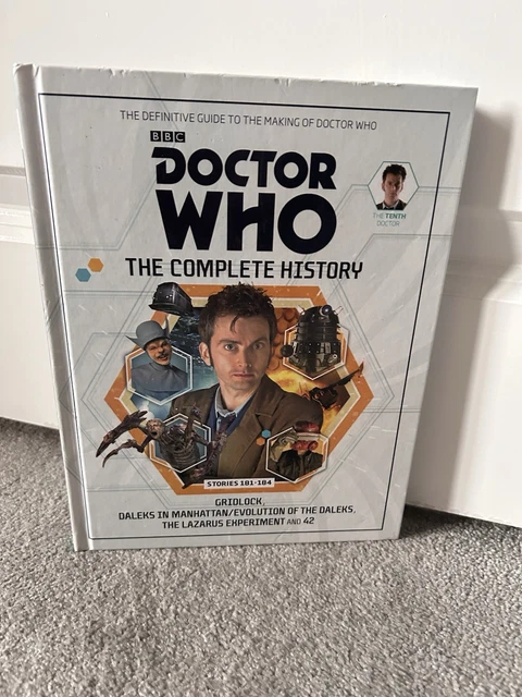 DOCTOR WHO The Complete History : Vol 55 Stories 181-184 [Hardback] £6. ...
