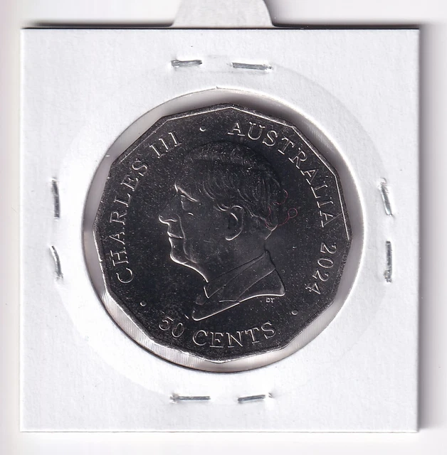AUSTRALIAN: 2024 50 Cent 50 Years Of Naidoc Committee Unc Coin In 2X2 Holder... EUR 4,88 ...