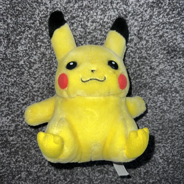 RARE POKEMON PIKACHU Basic Plush 1998 Hasbro EUR 17,20 - PicClick FR