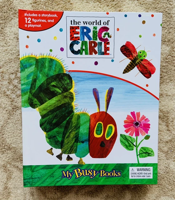 THE WORLD OF Eric Carle My Busy Book With 12 Figurines + a Playmat ...