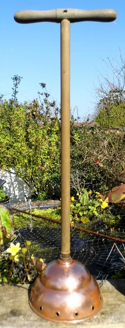 ANTIQUE COPPER POSSER Wahing Dolly Simplex with T handle £18.99 ...