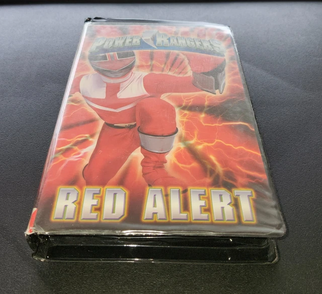 POWER RANGERS &RED Alert" (VHS, 90s) 3 Fan-Voted Favorite Red Ranger ...