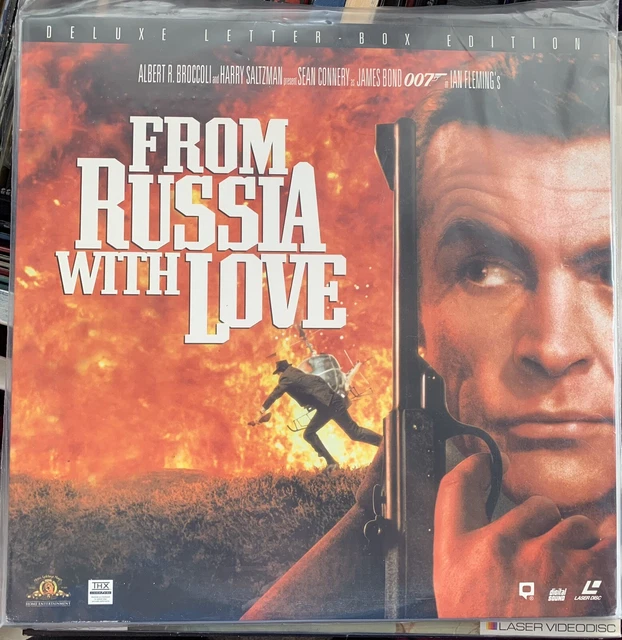 JAMES BOND FROM Russia With Love :Sean Connery 007 - Laserdisc EUR 23 ...
