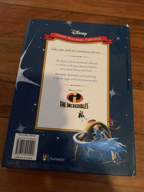DISNEY'S THE INCREDIBLES - Classic Storybook - Funtastic Storytime HC ...