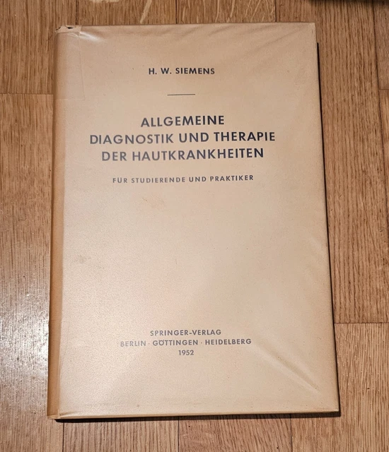 ALLGEMEINE DIAGNOSTIK UND Therapie der Hautkrankheiten Hermann W ...