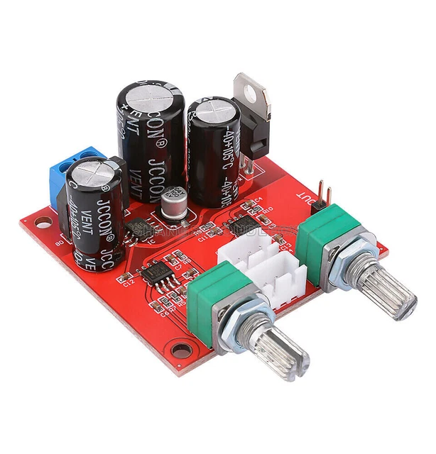 NE5532 OP AMP Low Pass Filter Board Subwoofer Filter Amplifier Preamp £ ...