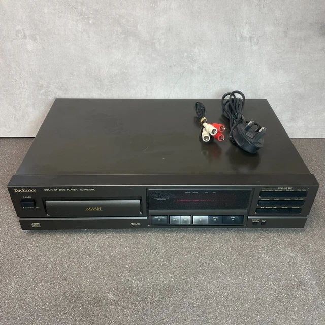 TECHNICS SL-PG320A COMPACT Disc CD Player MASH Hifi Separate | Black ...