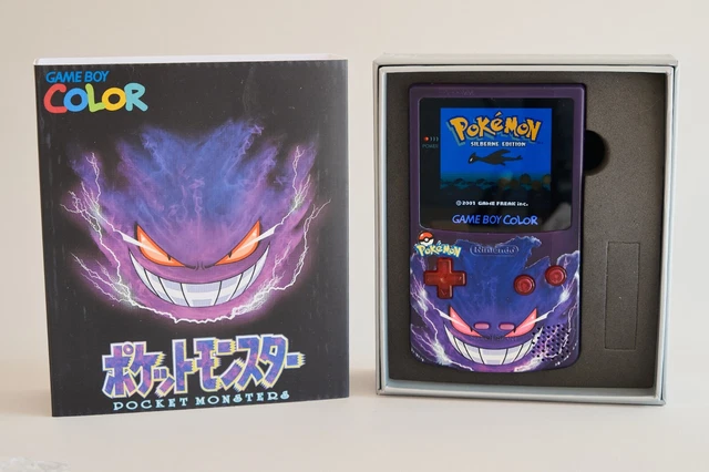 NINTENDO GAME BOY Color 2024 Amoled OLED | Pokémon Gengar dans son ...
