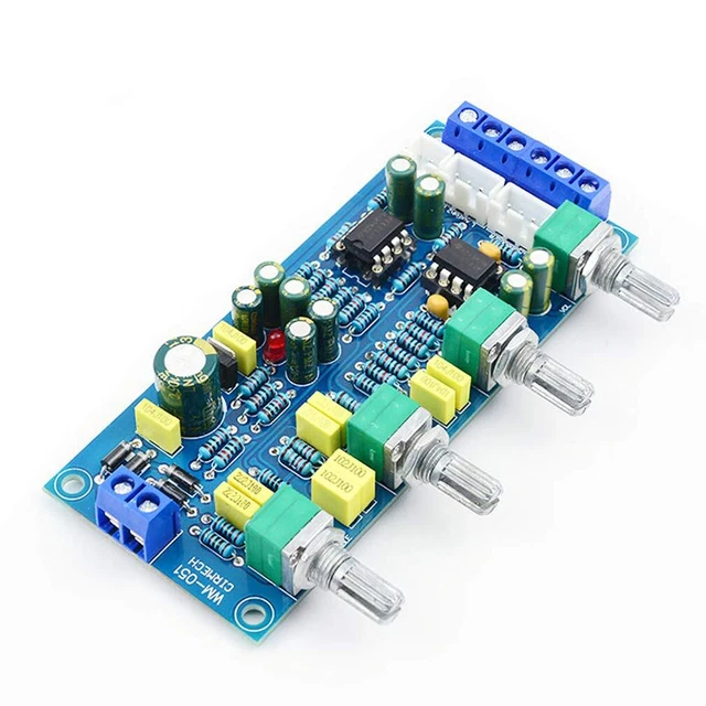 HAILEGE NE5532 OP-AMP HIFI Préampli Préampli Basses Aigus Balance ...