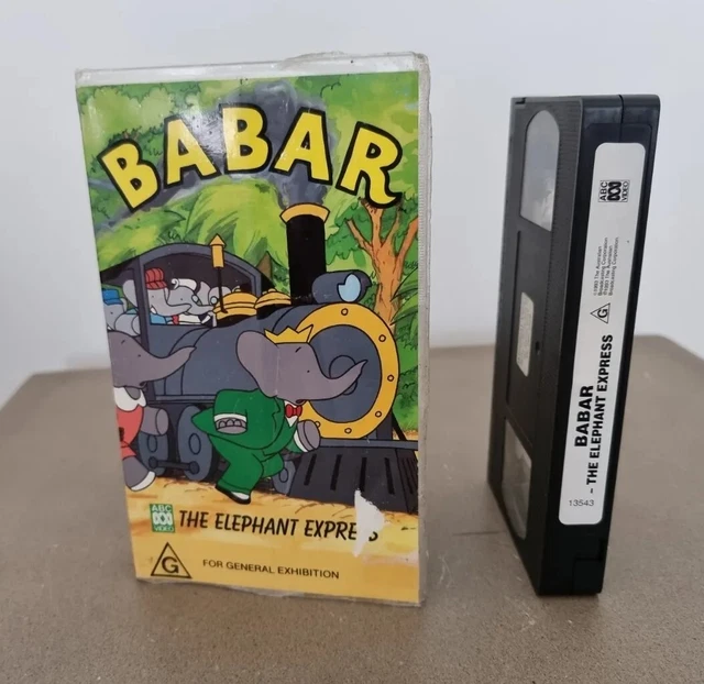 BABAR THE ELEPHANT Express VHS Video Tape | ABC KIDS TV AUSTRALIA ...