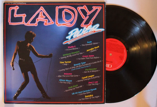 LADY POWER EU LP 1986 Kate Bush Sade Pat Benatar Tina Turner Grace ...