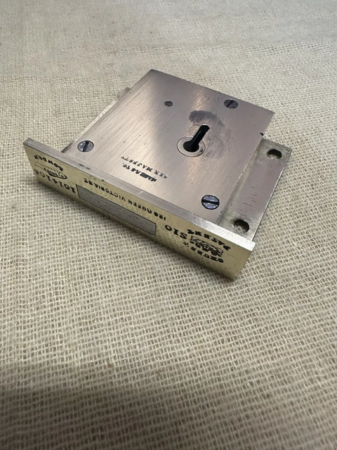 ANTIQUE BRASS CHUBB Detector Lock 1880/90’s Read Description REF SK 88 ...