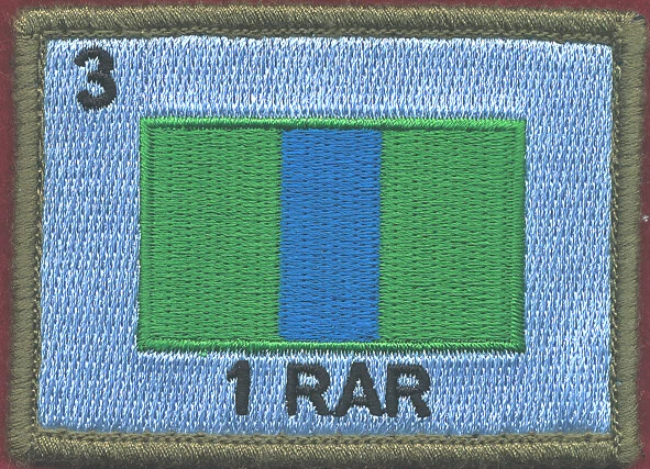 1ST BATTALION, ROYAL Australian Regiment - (1 RAR) Militaria Patch ...