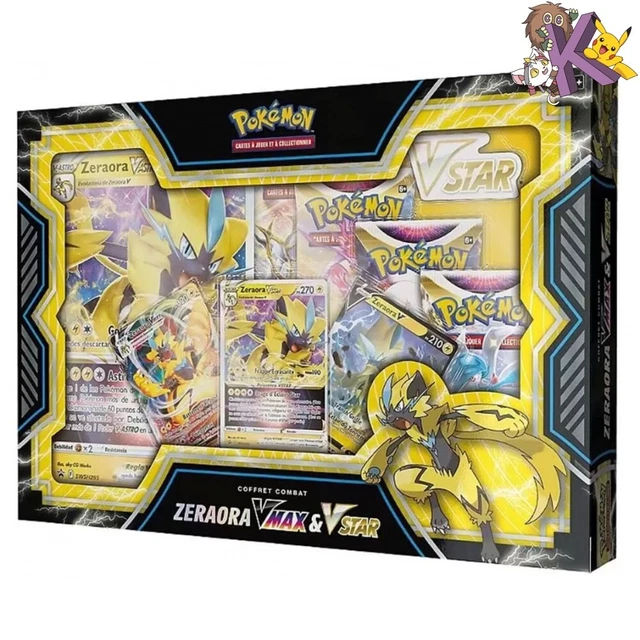 POKÉMON COFFRET COMBAT : Zeraora VMAX & VSTAR FR EUR 42,90 - PicClick IT