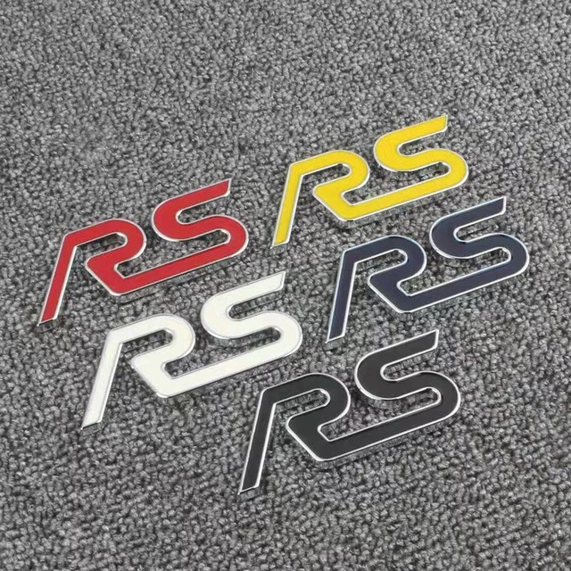 RS 3D LOGO Metal Car Front Grille Badge Emblem For Ford Mondeo Carnival ...