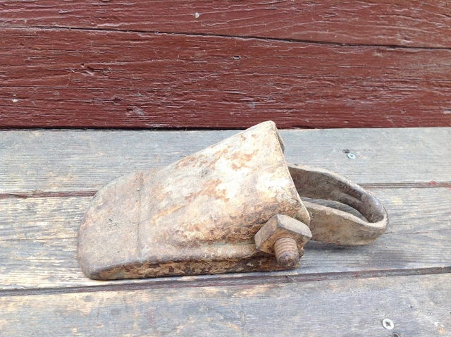 VINTAGE HEAVY DUTY Wheel Chock/Footing £43.62 - PicClick UK