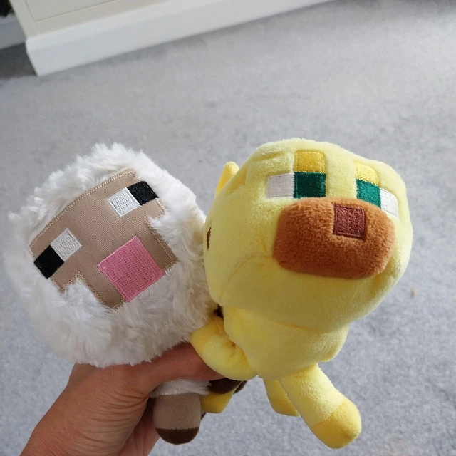 MINECRAFT OCELOT AND Sheep Plush Soft Toys Mojang £1.68 - PicClick UK