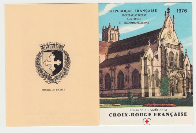 CARNET DE 8 timbres Croix-Rouge 1976 Y&T n°2025 neuf EUR 4,32 - PicClick FR