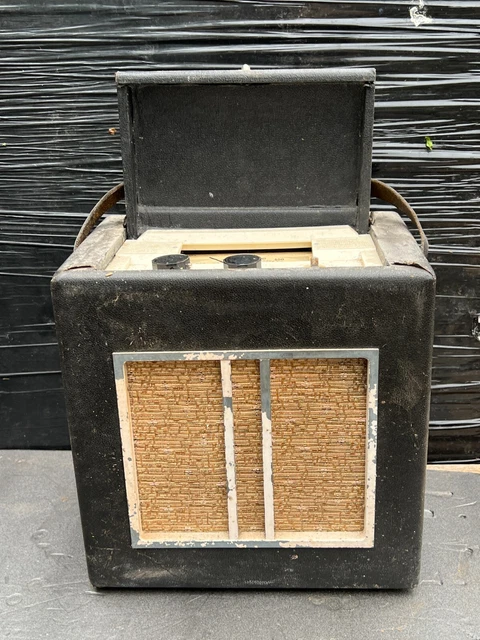 VINTAGE ART DECO Vidor Superhet Portable Valve Radio £89.99 - PicClick UK