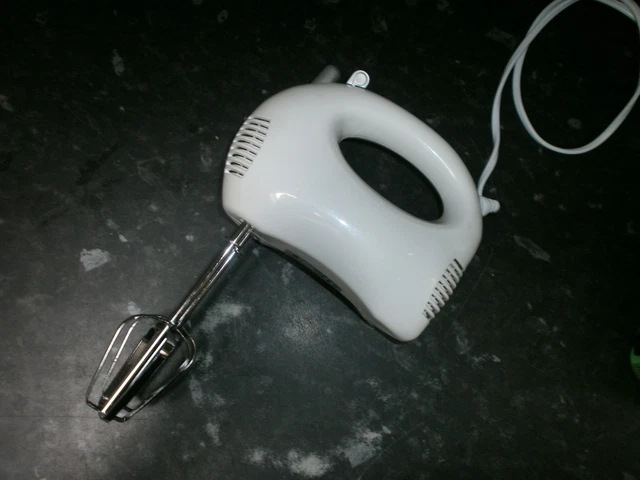 MORRISONS HAND HELD 150 Watt 5 Speed Electric Mixer, With Beaters ...