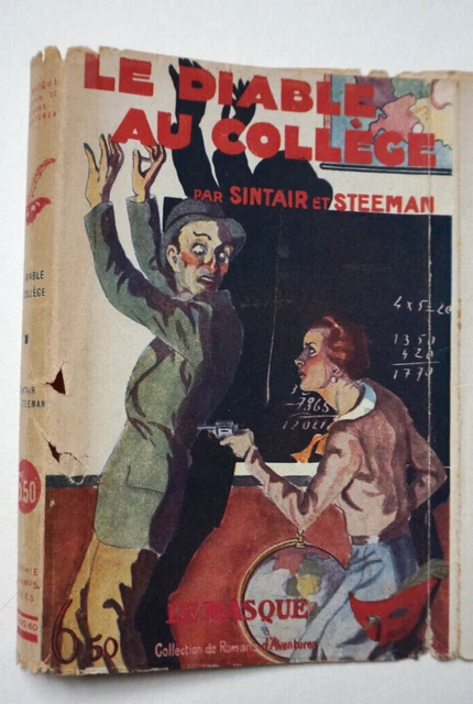 COLLECTION LE MASQUE 55 LE DIABLE AU COLLEGE Steeman Sintair JAQUETTE ...
