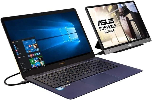 ASUS ZENSCREEN PORTABLE Monitor 14" 1080P FHD Laptop Monitor (MB14AC ...