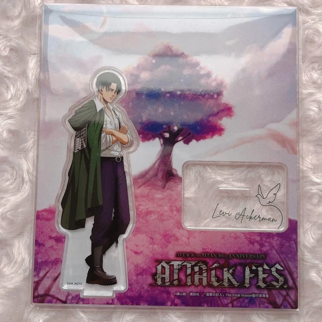 FIGURINE SUPPORT ACRYLIQUE Attack on Titan 10th anniversary Fes 2024 ...