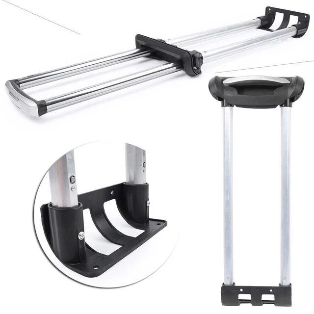 TRAVEL LUGGAGE TELESCOPIC Handle Replacement Suitcase Pull Out Drag Rod ...