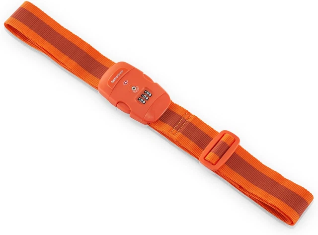 SAMSONITE LUGGAGE STRAP and TSA Lock Suitcase, Orange, 1.9Cm $49.99 ...