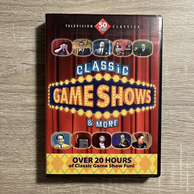 CLASSIC '50S & '60s Game & Kids Shows - 20+ hours (DVD, 2009, 4-Disc ...