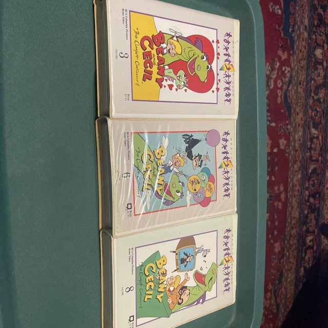 BEANY AND CECIL vintage betamax Beta vol 3 6 8 £26.78 - PicClick UK