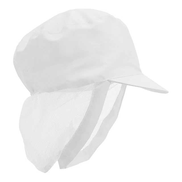 HAIRNET FOR MEN: Restaurant Work Chef Hat - Unisex Tall Chef Baker Cap ...