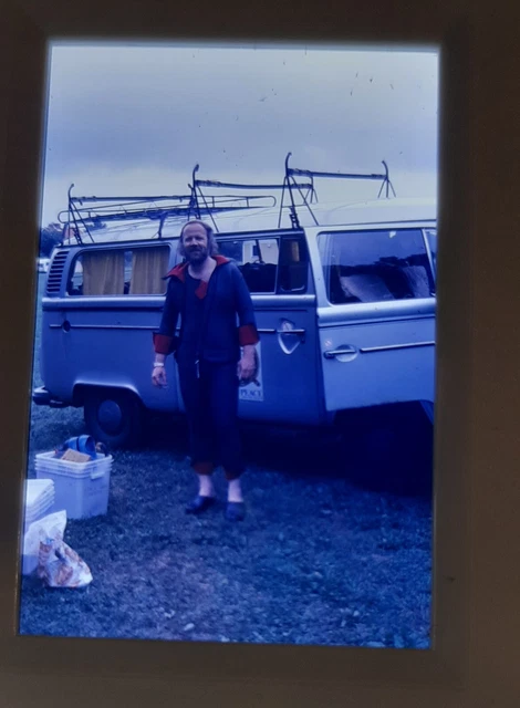 ORIGINAL FOTO DIA VW Bus Bulli Auto KFZ ca. 70er Jahre 8 EUR 2,50 ...