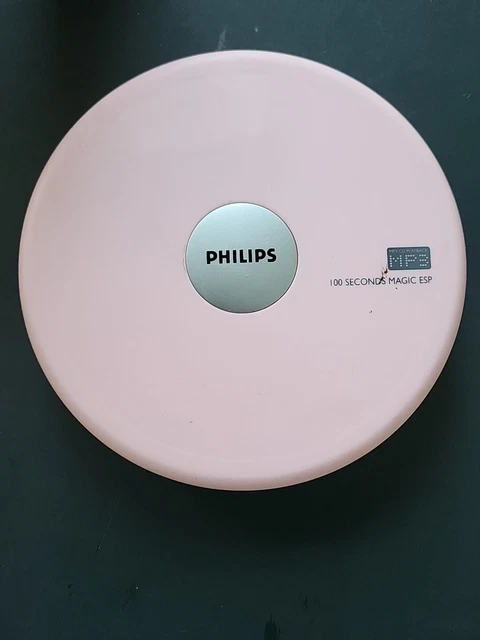 PHILIPS EXP2544 PORTABLE Walkman MP3 CD Player 100 Second Magic ESP ...