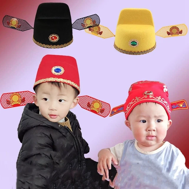 CAP BLACK GAUZE Cap Number Scholar Cap Chinese Style Hat Hanfu ...