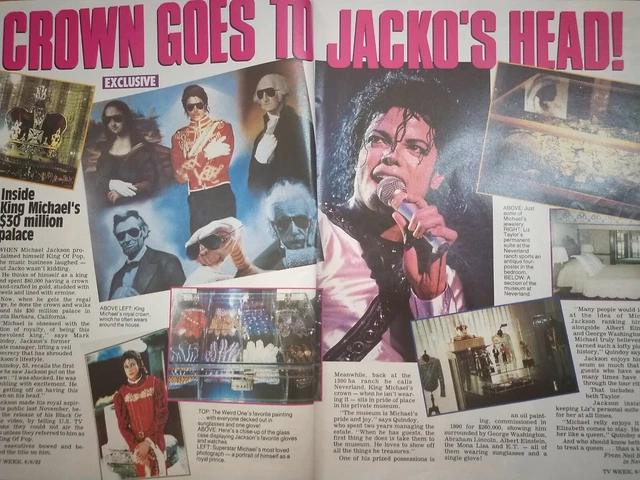 1992 TV WEEK magazine Tom Cruise~Michael Jackson~George Michael~Beatles ...