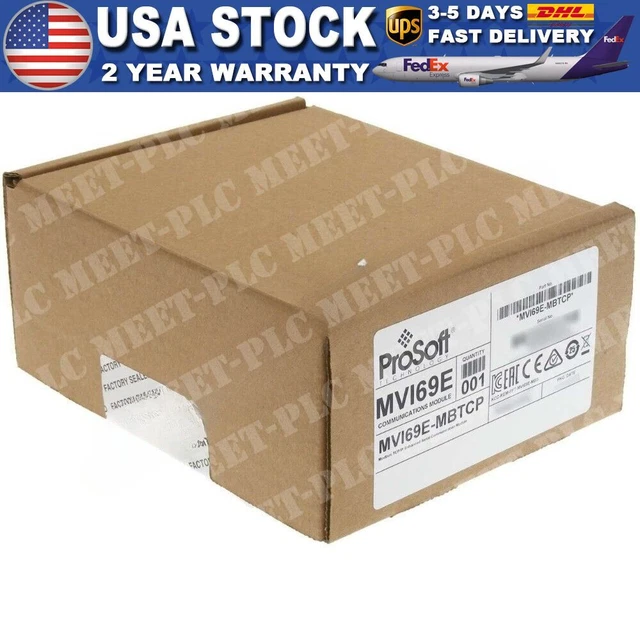 SURPLUS SEALED PROSOFT Technology MVI69E-MBTCP Modbus TCP/IP Comm ...