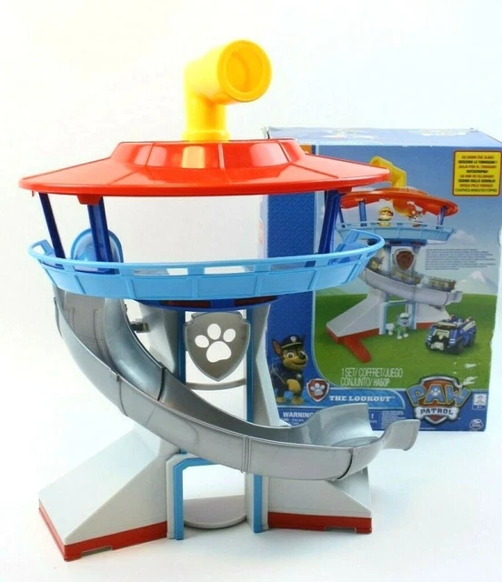 NICKELODEON KIDS PAW Patrol Lookout Tower Toy Playset With Original Box ...