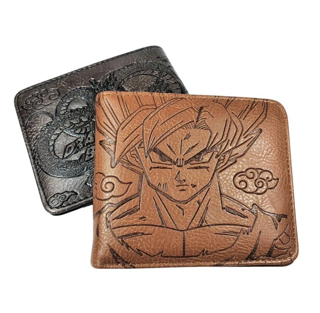 DRAGON BALL Z DBZ Wallet FauxLeather Vegeta Goku Gohan Anime men gift ...
