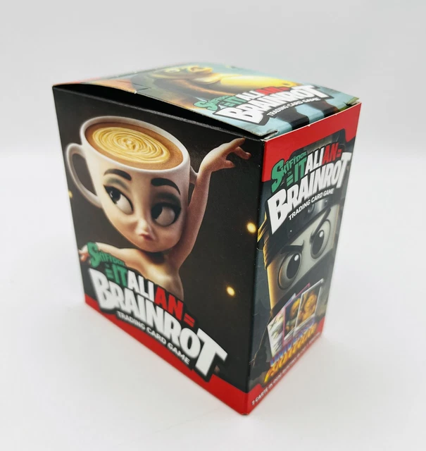 SKIFIDOL ITALIAN BRAINROT TCG Booster Box Box 24 Sealed Card Bags £51. ...