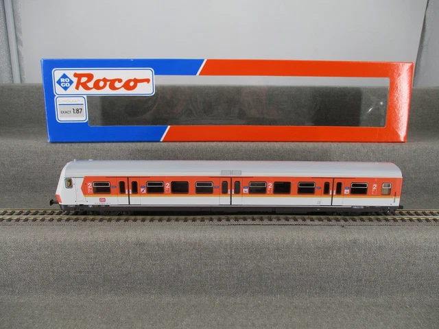 ROCO SPUR H0 44676 Personenwagen S-Bahn-Steuerwagen 2. Klasse der DB in ...