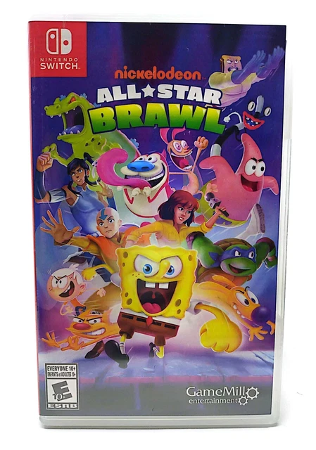 NICKELODEON ALL STAR Brawl Nintendo Switch Spongebob Rugrats Avatar ...